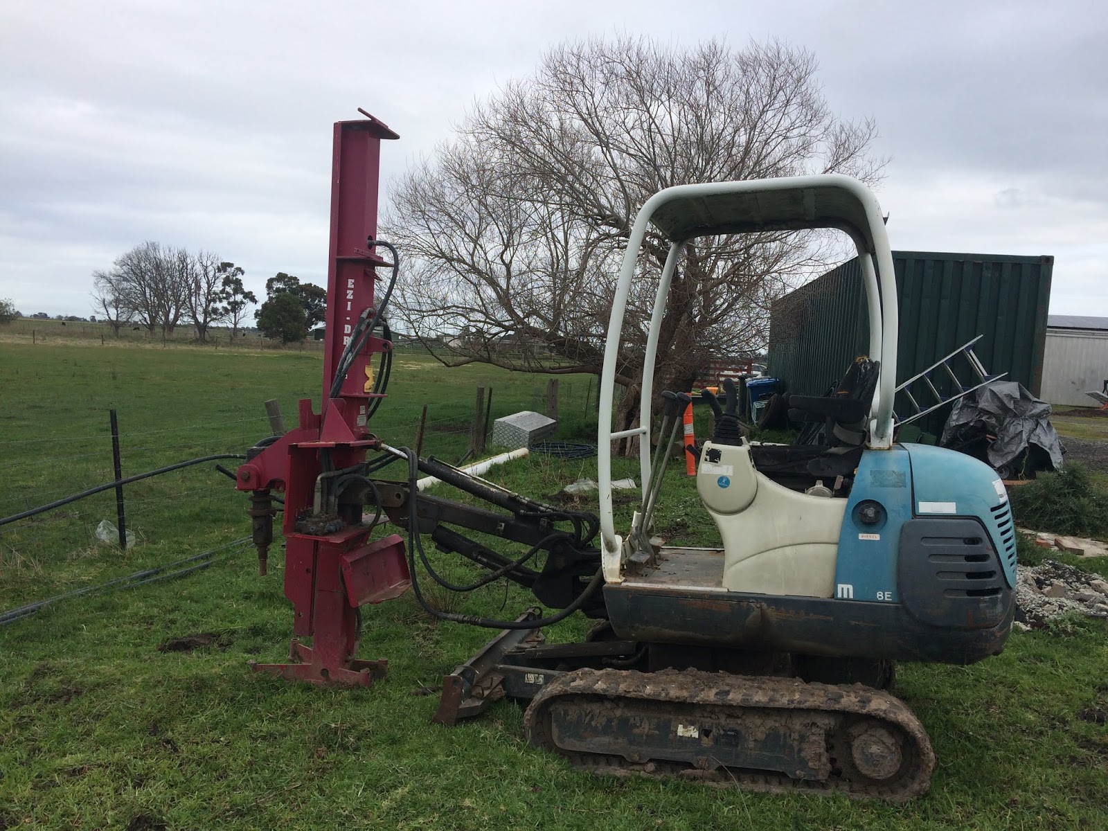 CHRISTIE PACIFIC CASE HISTORY: Sunward Excavator into Drill Rig Conversion.