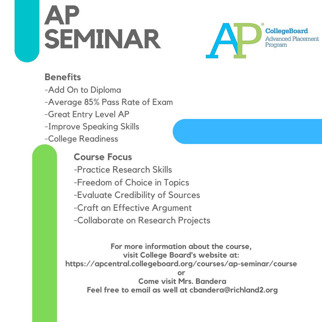 Viking Update: Sign Up for AP Seminar 2020-2021