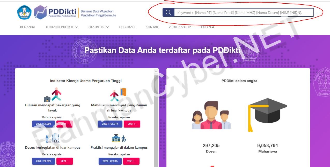 Cara Cek Keabsahan Data Pendidikan (Dosen, Perguruan Tinggi, Mahasiswa)