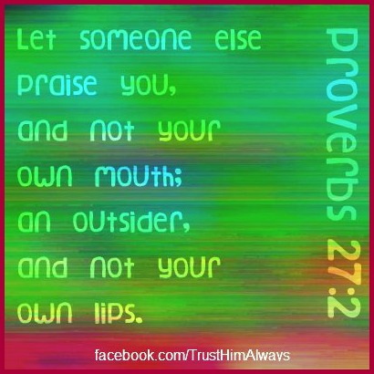 Seeking Jesus: November 15, 2012 ~ No Boasting Allowed