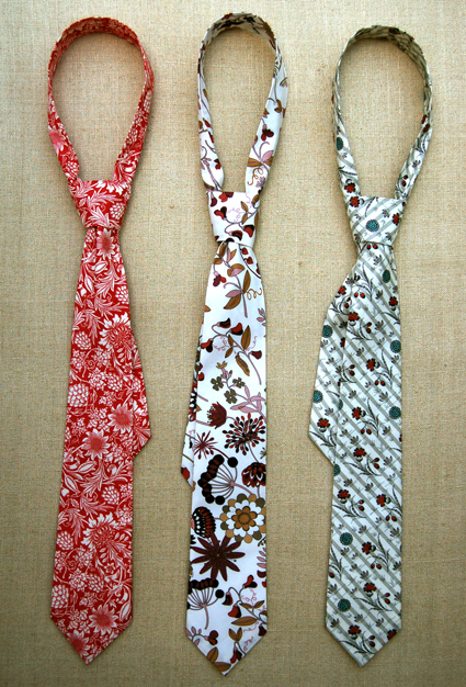 Make Your Own Tie - Oh You Crafty Gal