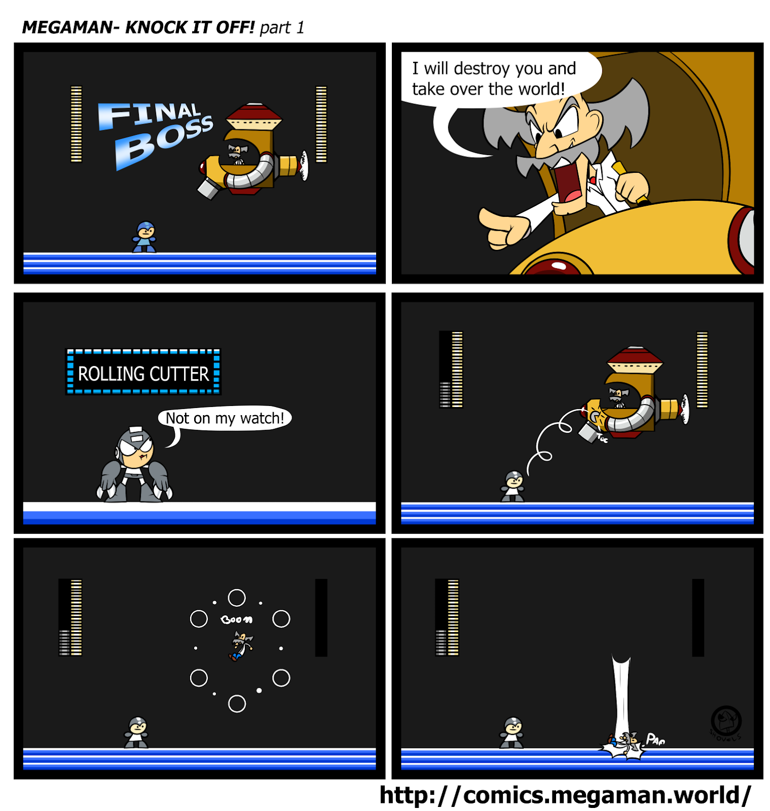 Mega Man World Comics: Knock It Off!