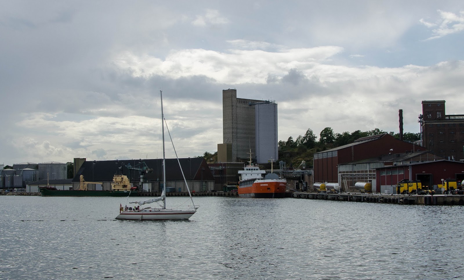The Things I Enjoy: Ships in the ports of Åhus and Karlshamn