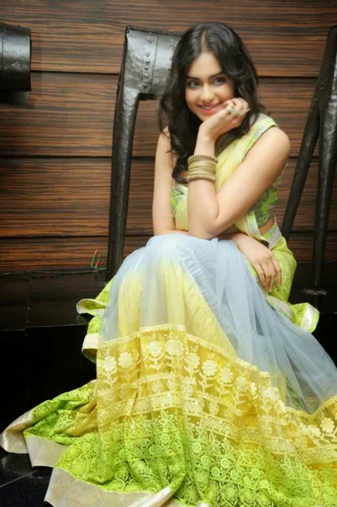 Adah Sharma Hot Backless Half Saree HD Wallpaper | Salman Khan HD Wallpaper