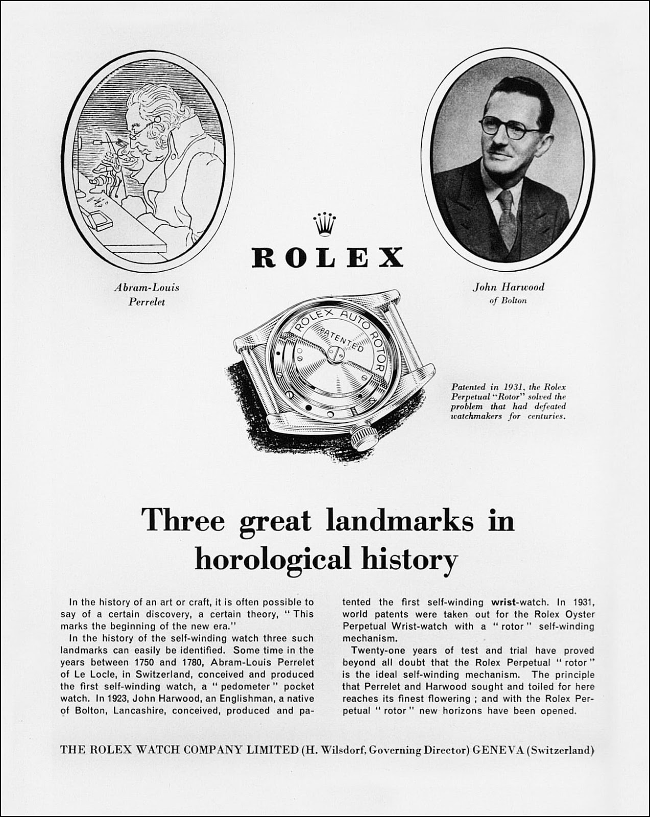 Welcome to RolexMagazine.com: The Hans Wilsdorf Story (Founder Of Rolex)