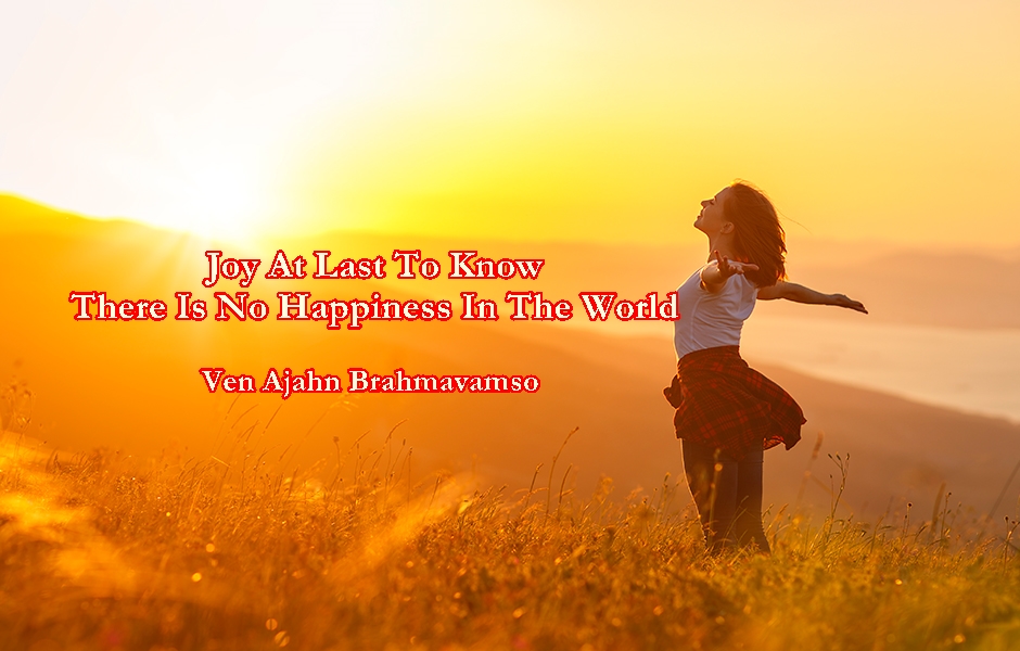 Joy At Last To Know There Is No Happiness In The World ~ Heal Yorself ...