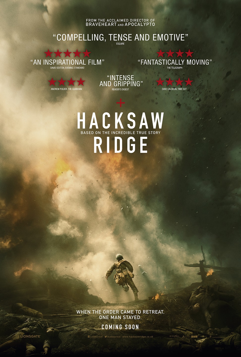 The Watchers Film Show Blog: Review: Hacksaw Ridge (UK Cert 15)