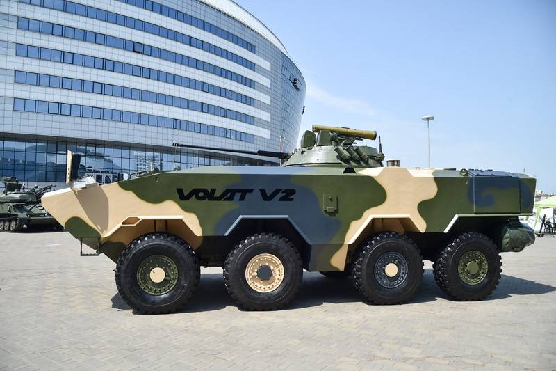 FDRA - Fuerza Terrestre: APC: Bielorrusia presenta su APC 8x8 Volat V2
