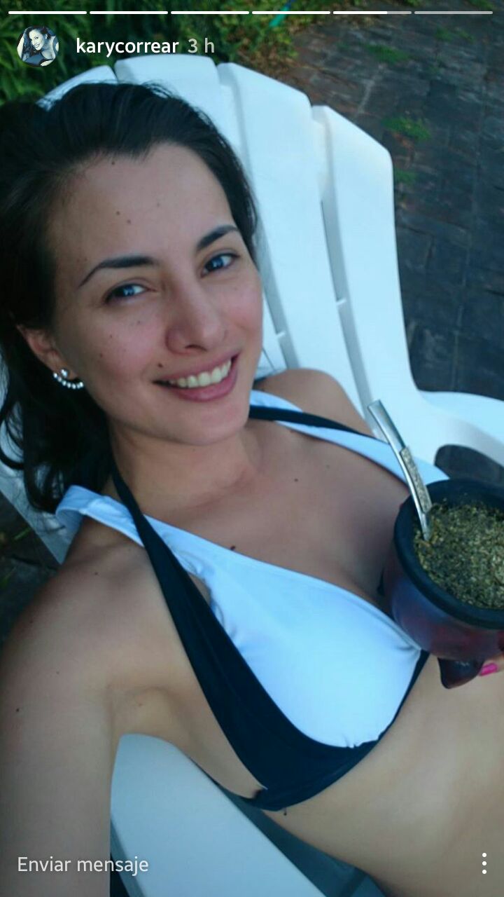 Momentos con la bella Kary Correa