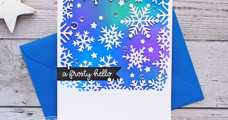 Sunny Studio: Snowflake Frame Dies Focused Cards with Vanessa and Anja