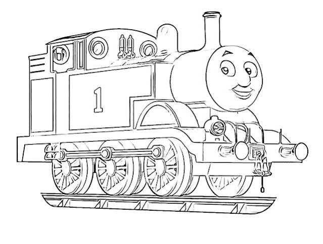 The Holiday Site: Coloring Pages of Thomas the Tank Engine Free and ...