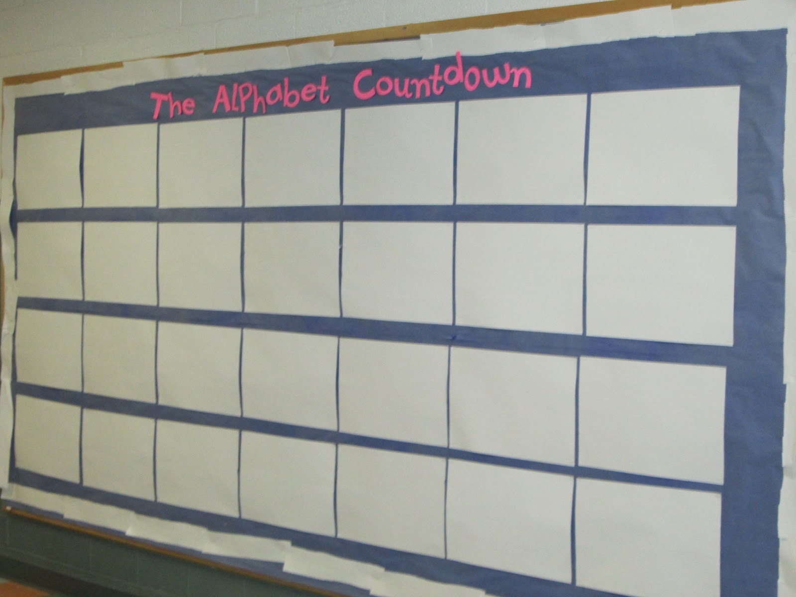 Joyful Learning In KC: Alphabet Countdown!