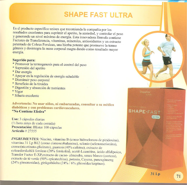 SHAPE FAST ULTRA ~ SALUD FINANCIERA