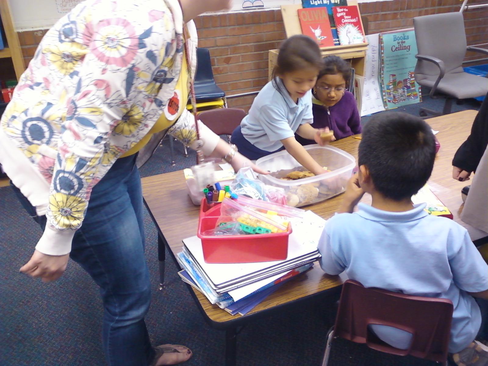 tainted with a positive view: A late posting of a first grade holiday ...