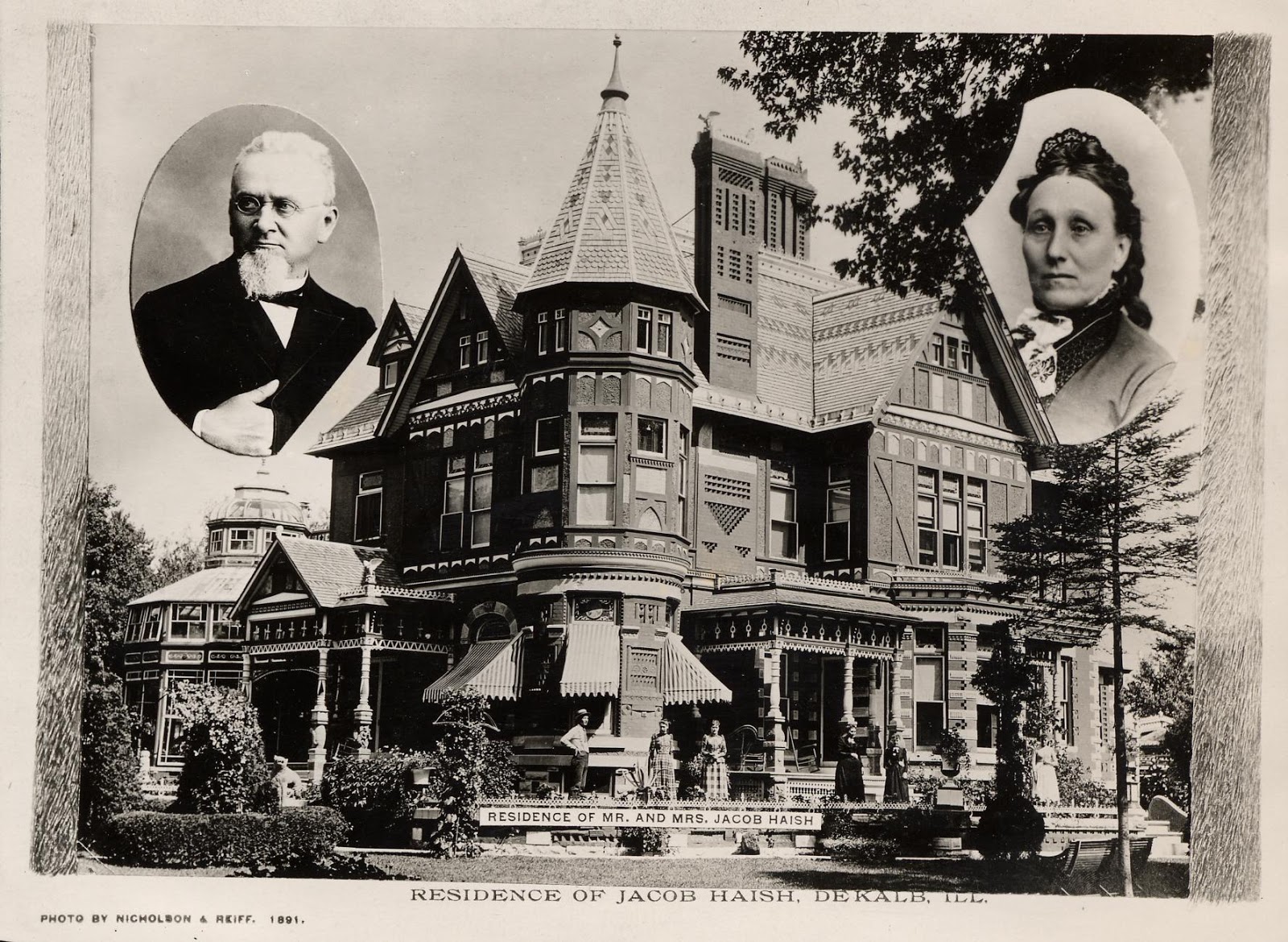 A Twist in History: Brick from the Jacob Haish mansion