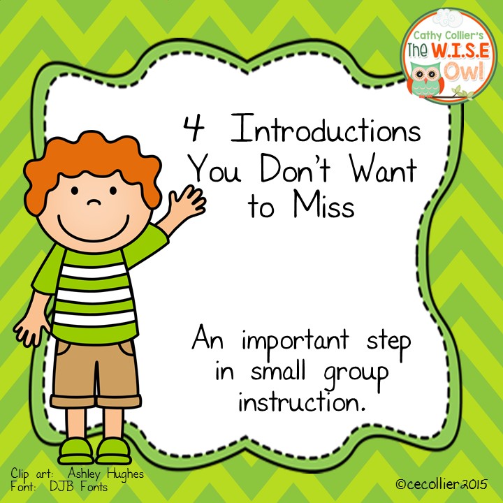 4 Ways to Introduce a Book for Small Group Instruction | Virginia is ...