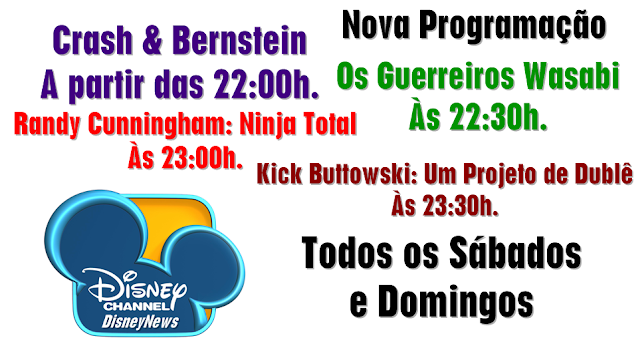 DisneyNews: Nova programação no Disney Channel!