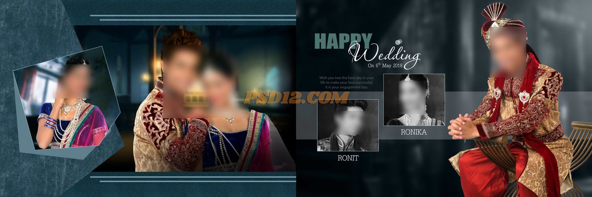 Wedding album 12x36 karizma dm PSD Vol-5 - PSD12