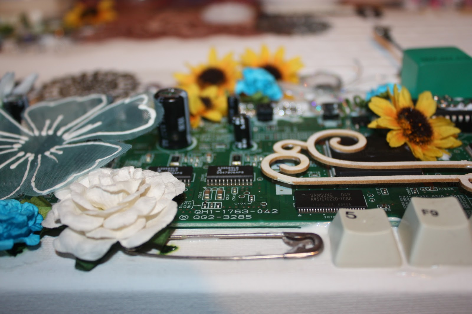 Bella's Creative Space: WOYWW 159 Multimedia Canvas