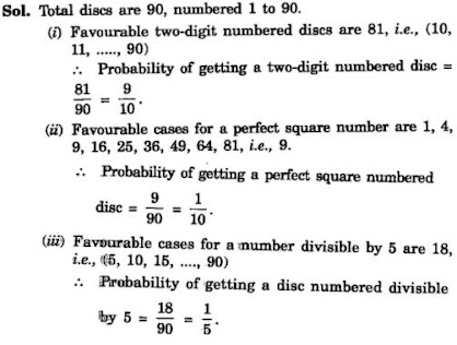 NCERT Solutions for Chapter 15 Probability Class 10 Maths