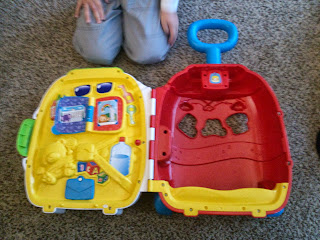 A Lucky Ladybug: Vtech Roll & Learn Activity Suitcase™ Review and #Giveaway