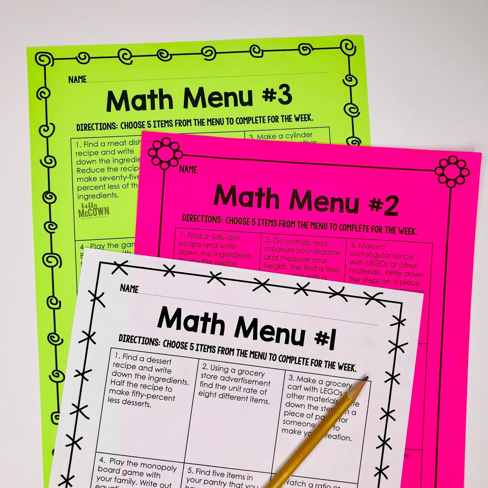 Kelly McCown: At Home Learning Resources