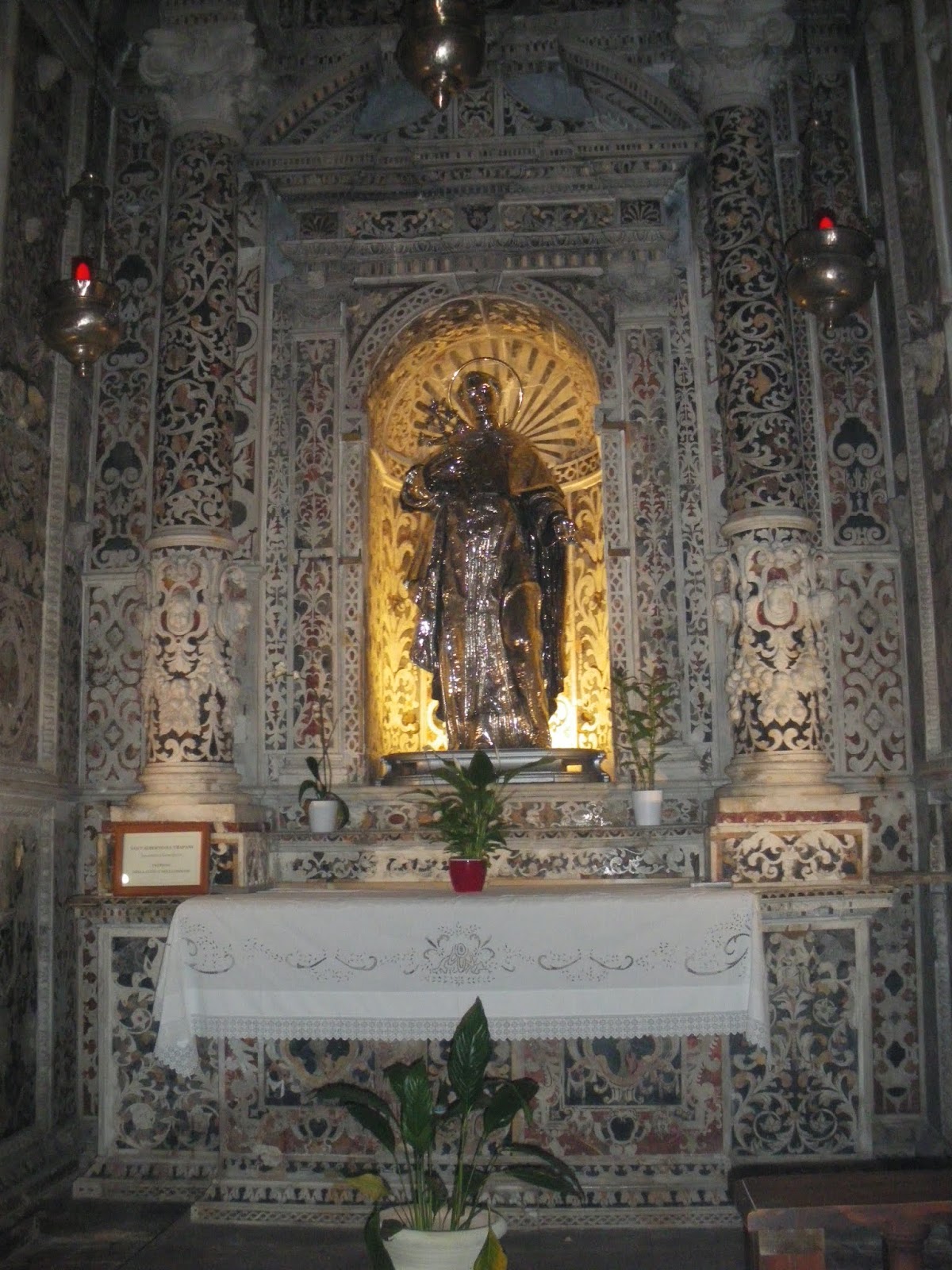 Trapani, una falce sul mare: 'Santu Libbettu'