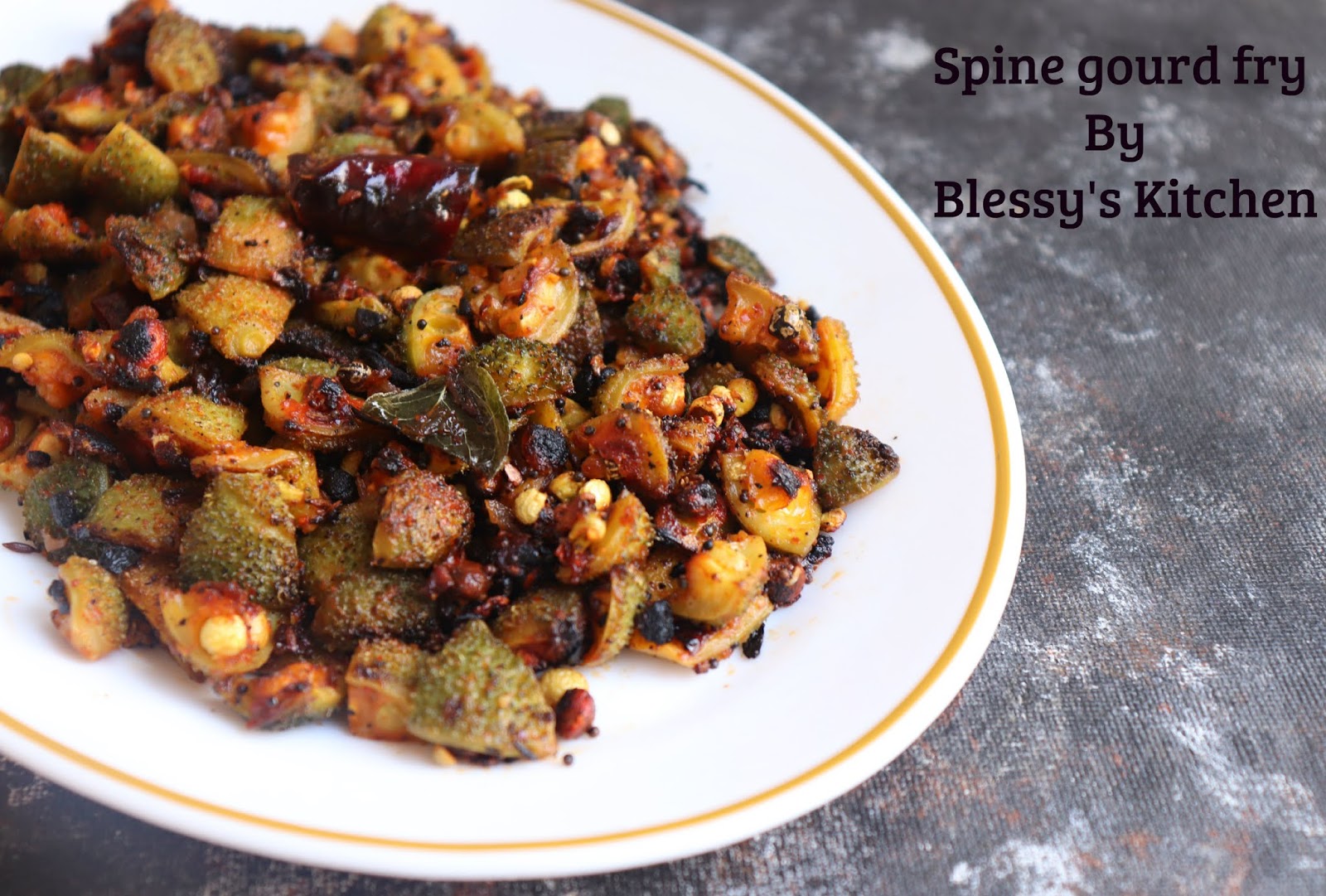 Blessy's Kitchen: Spiny Gourd Stir Fry/ Spine Gourd Stir Fry ...