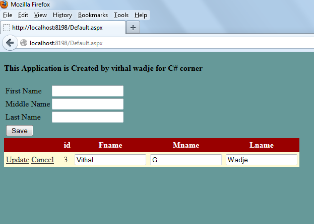 Logic Errors Insert Update Delete In Gridview Using Aspnet C