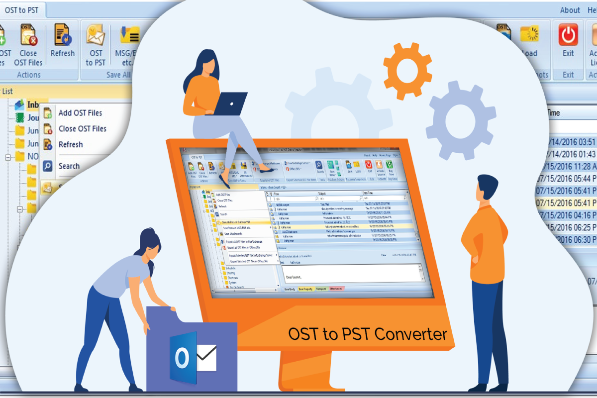 OST to PST Converter tool vs the manual method