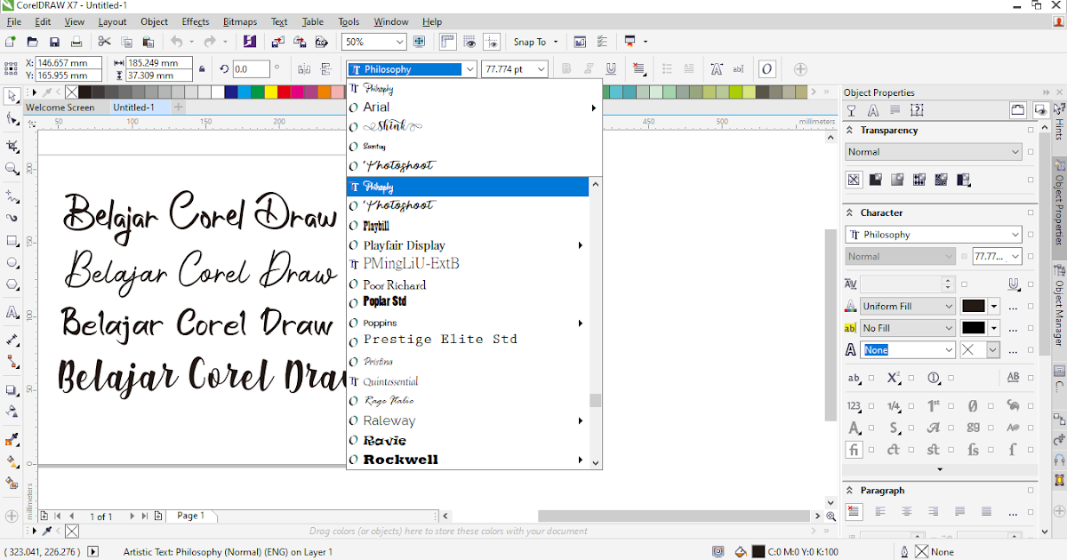 Cara Menambah dan Memasukkan Font di Corel Draw, Mudah dan Cepat - The Beats Blog
