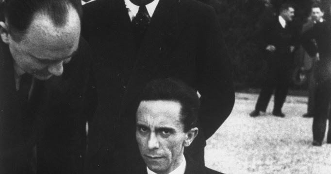vintage everyday: Eyes of Hate – Joseph Goebbels Scowling At ...