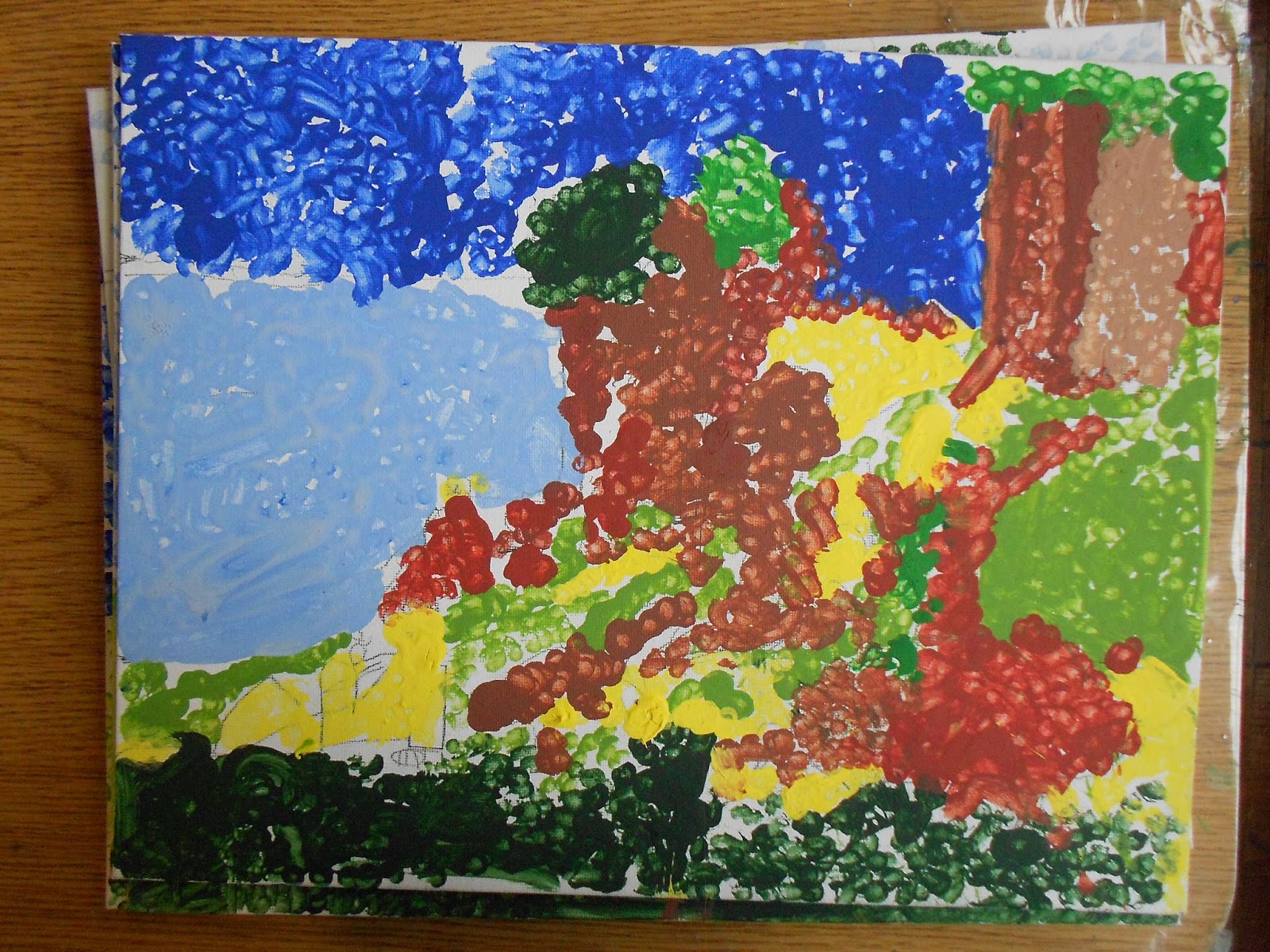 Learn, Explore, Create: 1st Grade George Seurat Paintings