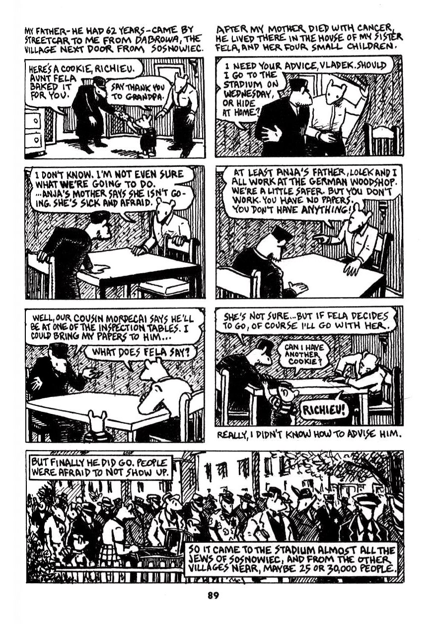 Black & White and Bronze!: Maus: A Survivor's Tale. My Father Bleeds ...