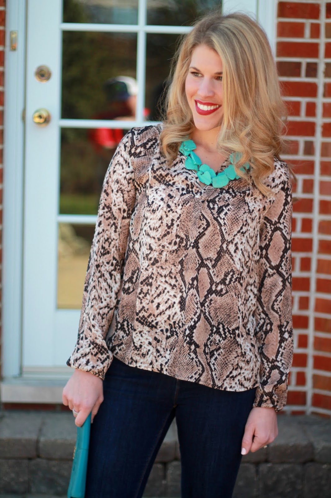 How to Wear Snakeskin This Summer & Confident Twosday Linkup - I do ...