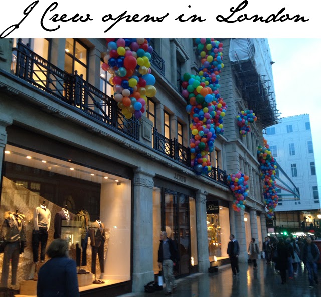 First look: J.Crew's London Flagship store - Emily Jane Johnston