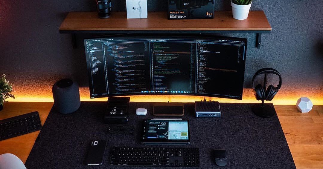 Stunning desktop setups