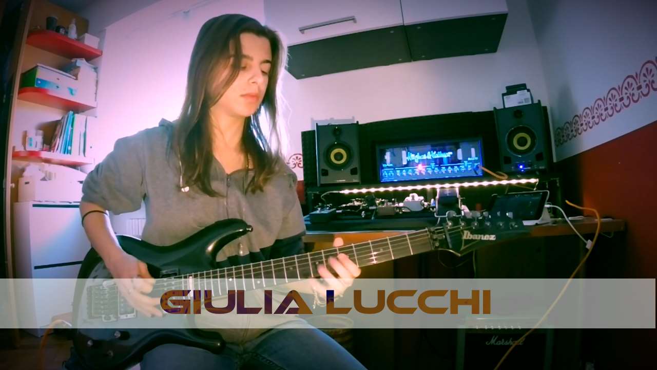 Giulia Lucchi: Blues Mutation 1 - Guthrie Govan (Guitar Cover)