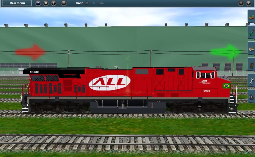 Simulador de trem ( trainz para PC/trainz android): GE C44-9WM dash-9 ...
