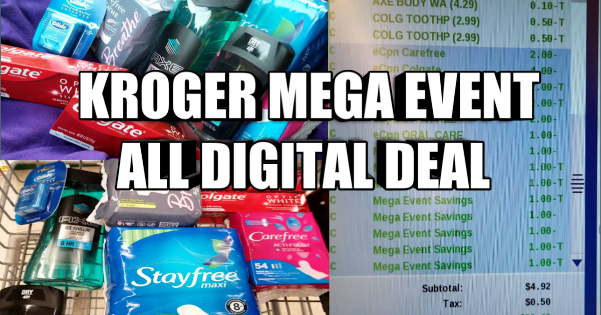 KROGER MEGA EVENT ALL DIGITAL SCENARIO