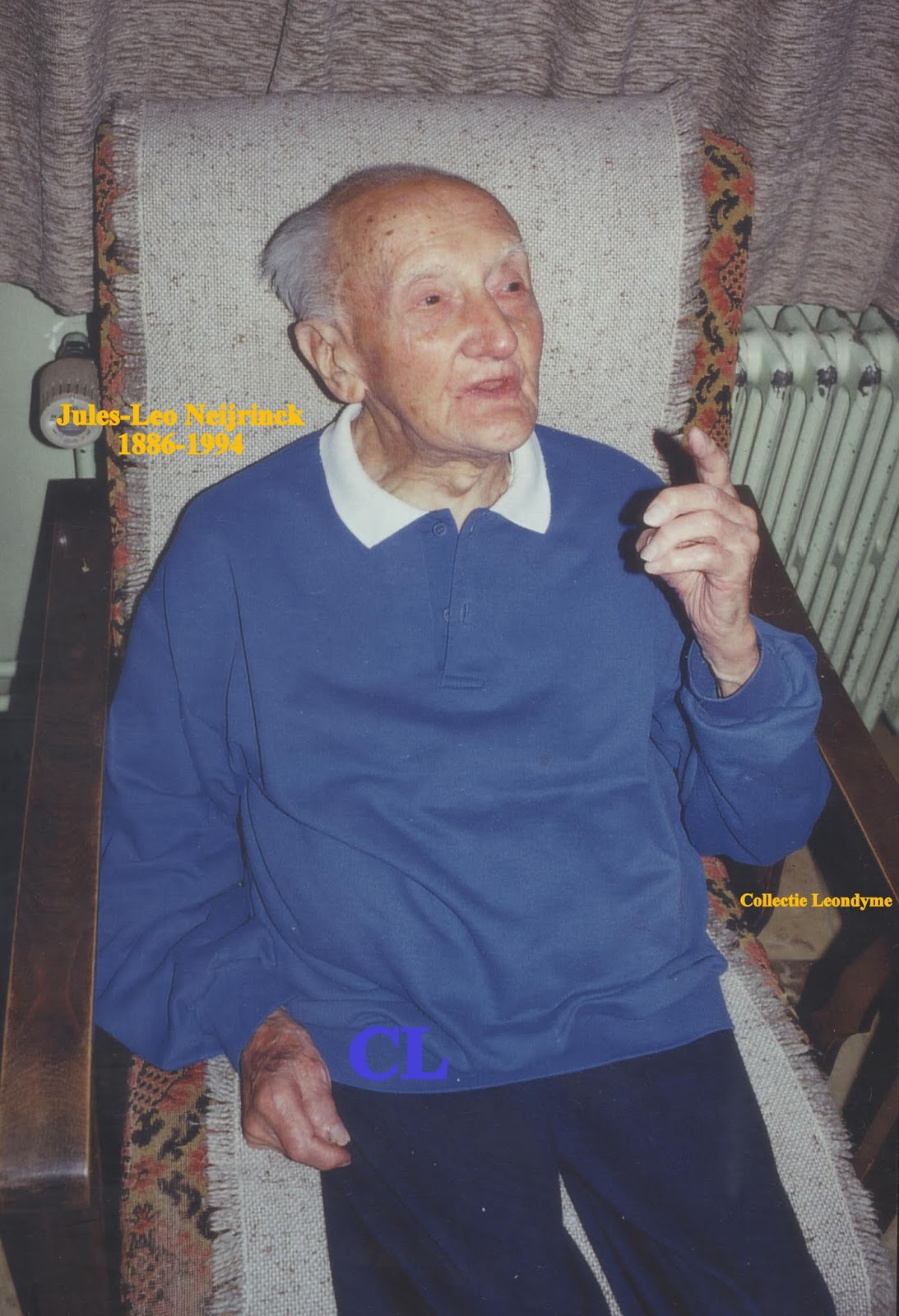 Historische weetjes: Jules-Leo Neijrinck 1886-1994, de 108-jarige ...