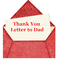 Appreciation Messages and Letters! : Appreciation letter to Dad