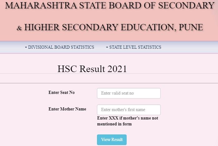 Maharashtra HSC Result 2021