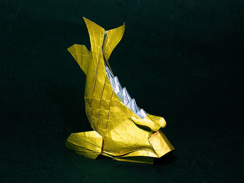 Fossils and Other Living Things: Origami ~ Crossing Lines