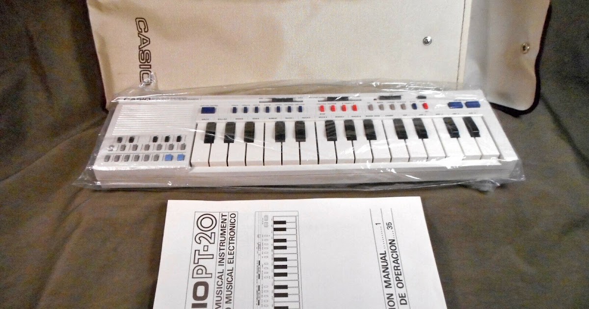 MATRIXSYNTH: Casio PT-20 Synthesizer New Unused Vintage