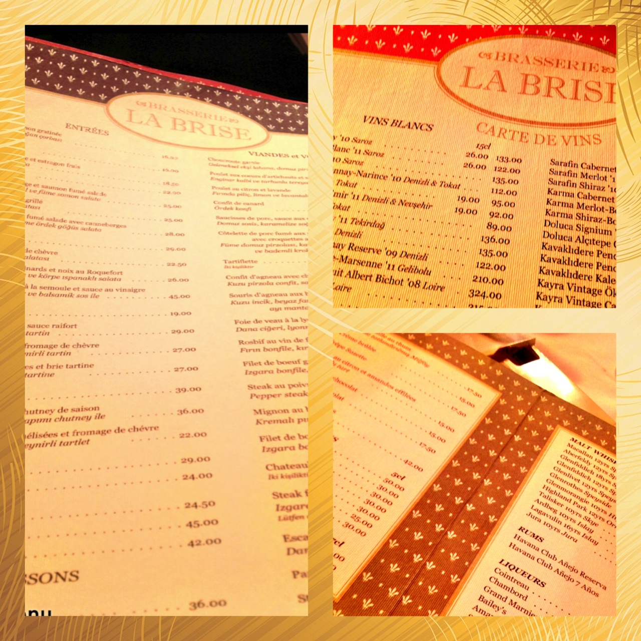 Dani's Logbook: Destination Istanbul and Beyond: La Brise Brasserie: A ...