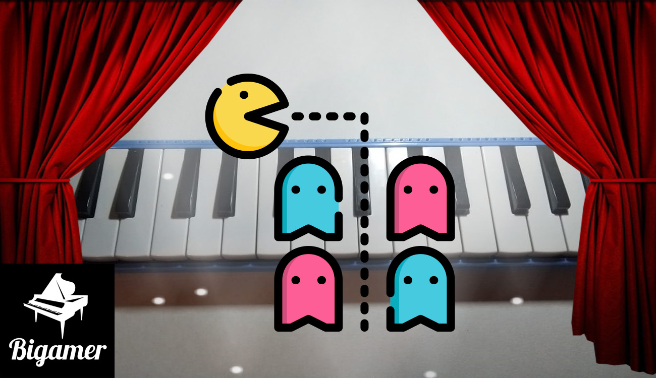 TUTORIAL-"PAC-MAN THEME"-PIANO MELODICO