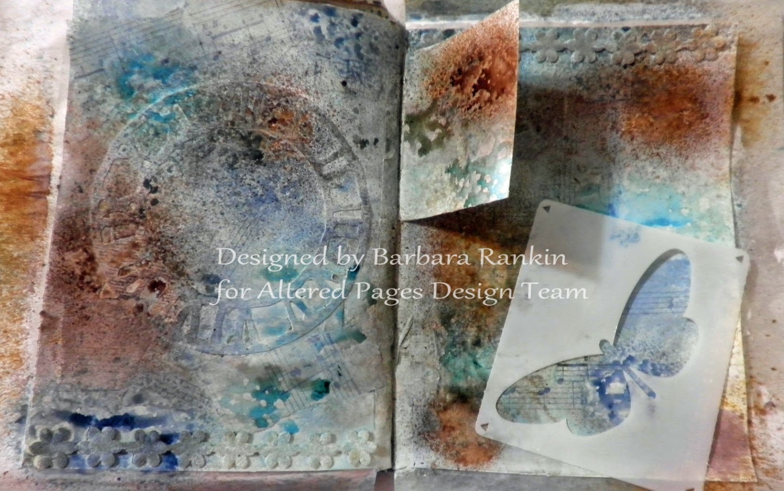 Black Hole Art Studio: Butterfly Time: Mixed Media Art Journaling