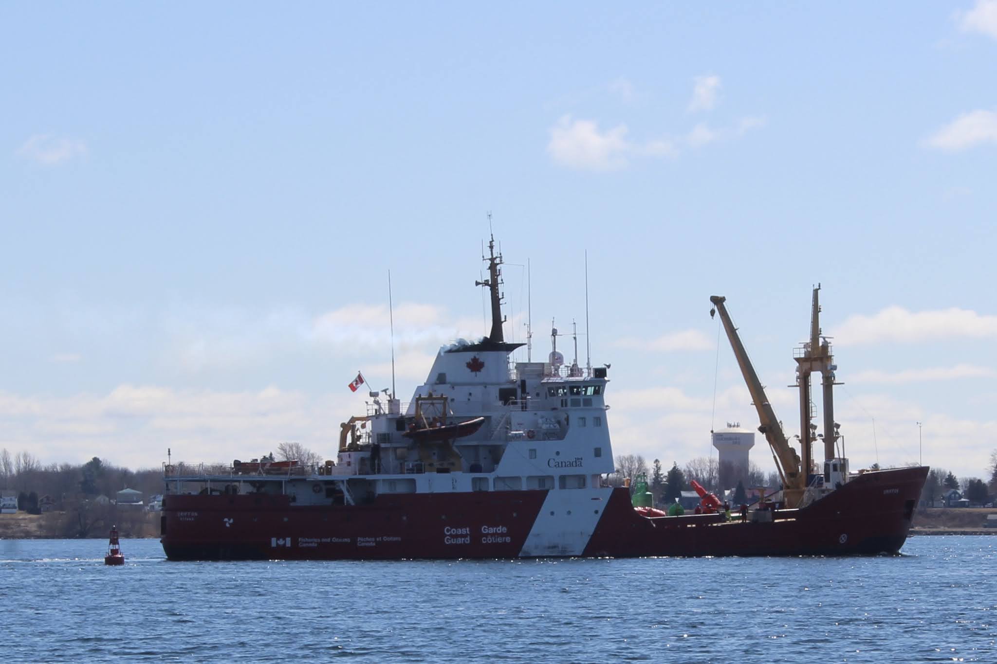 Carlz Boats: Light Icebreaker CCGS GRIFFON - A Homebound Pictorial