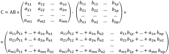 Matemáticas10: Ejemplos de Producto de Matrices